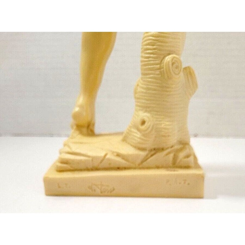 Vintage Michelangelo's David Statue Classic Figure Italy 16 Signed ...