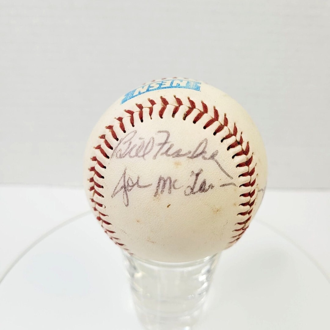 Bill Fischer Signed NESN Wilson Official League Baseball With Other ...