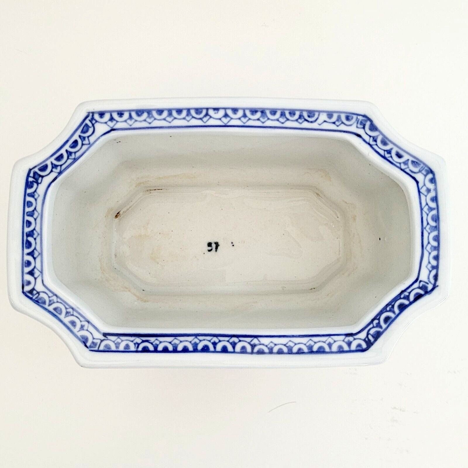 Blue & White Chinoiserie Cachepot Planter Ceramic Pottery - Etsy