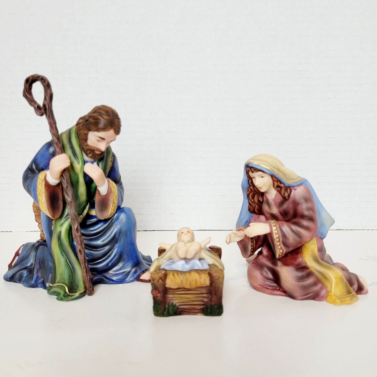 Thomas Kinkade Nativity Collection Christ Child Jesus Mother Mary ...