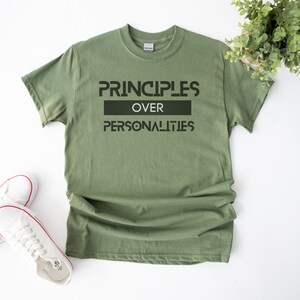 Principles Over Personalities Shirt, Recovery Shirt, NA Shirt, AA Shirt ...