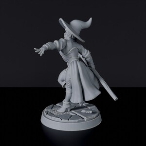 Human Wizard Female Dnd Inspired Fantasy Dnd Tabletop RPG Mini Great ...