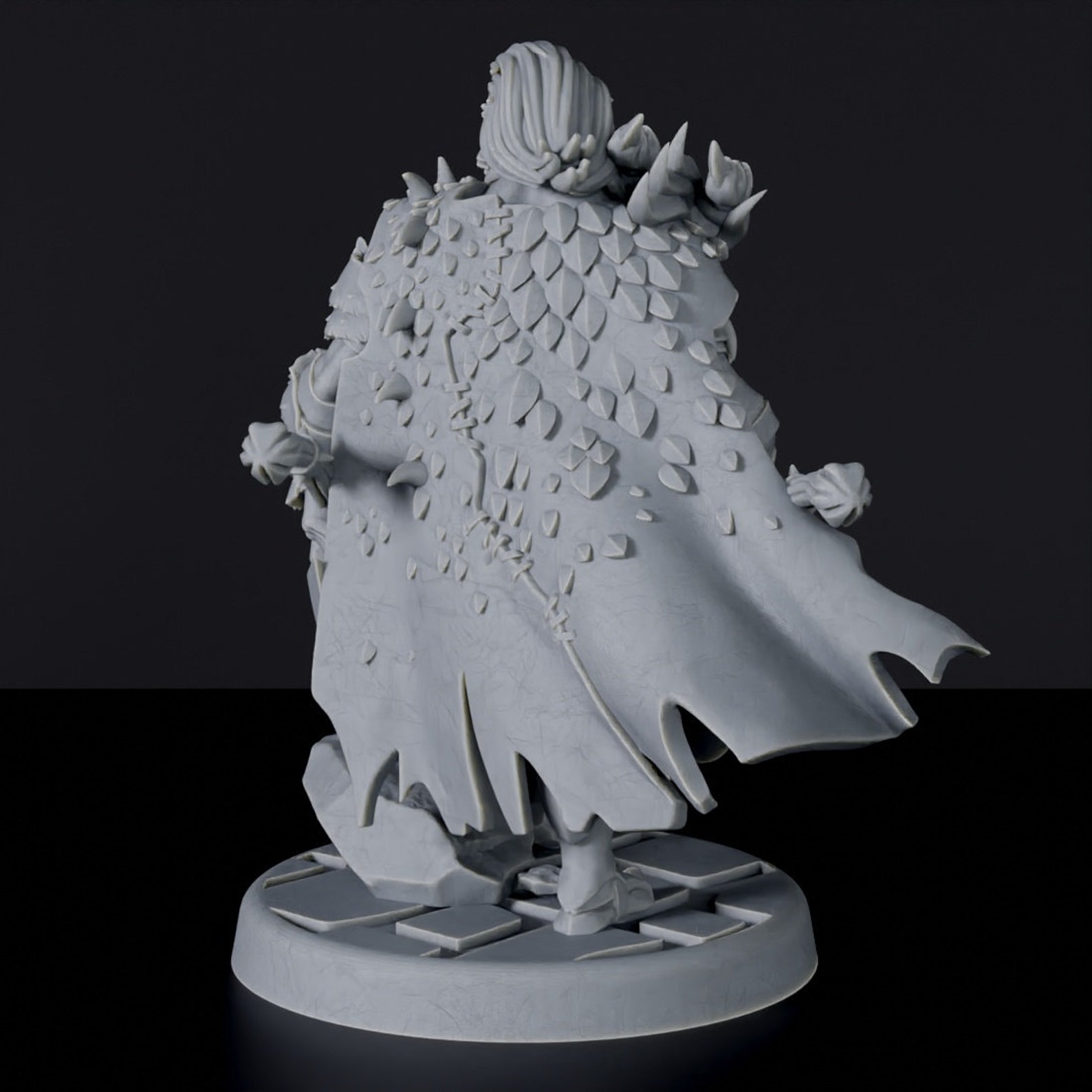 Human Male Barbarian Dnd Inspired Fantasy Dnd Tabletop RPG Mini Great ...