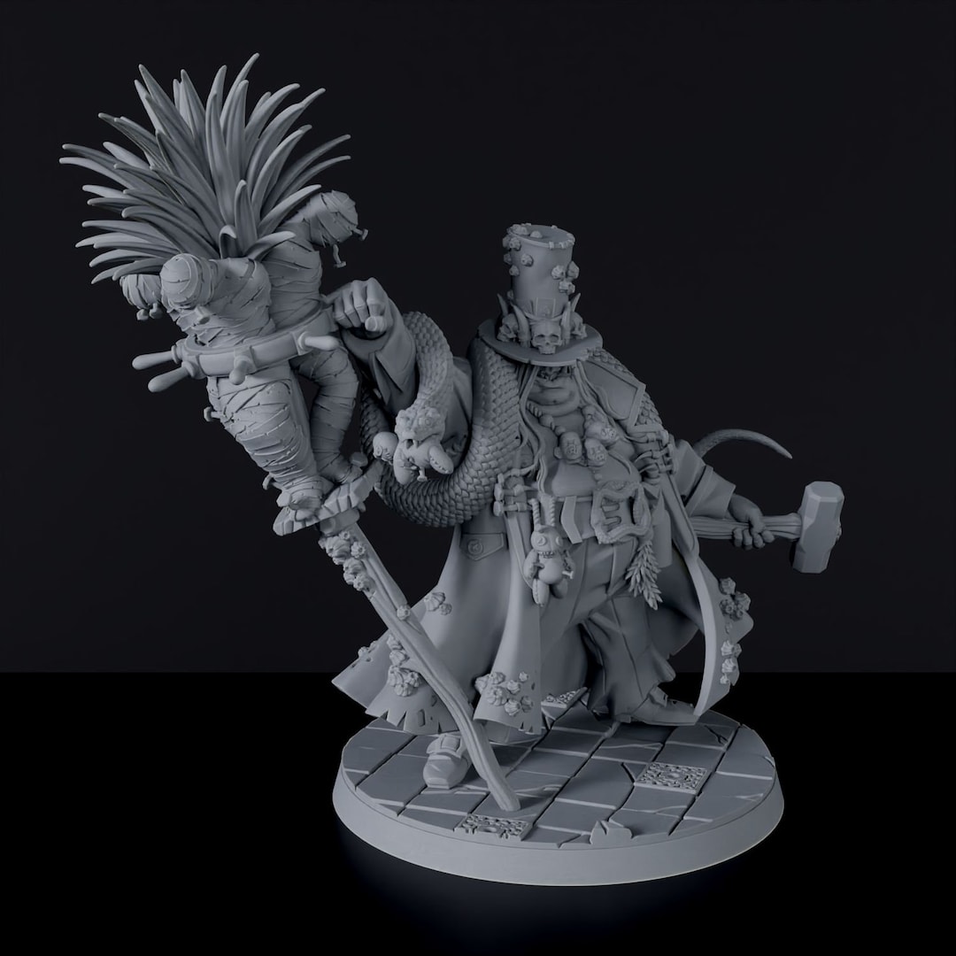 Burbakka Hexweaver Ogre Voodoo Doctor Shaman Bloodfields Wargaming ...