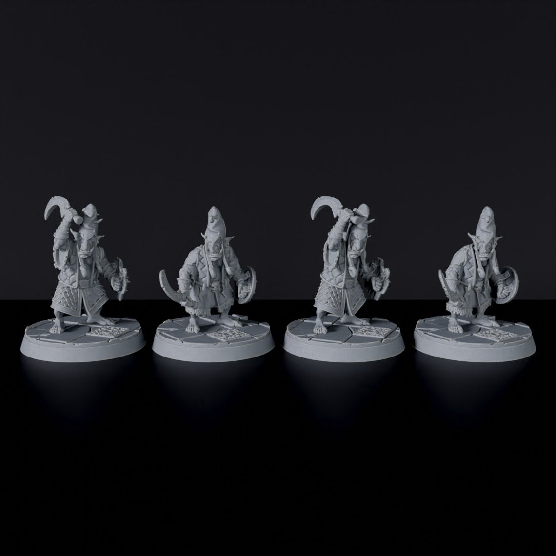 Fallen Goblins Bloodfields Wargaming Corrupted Dwarfs - Etsy