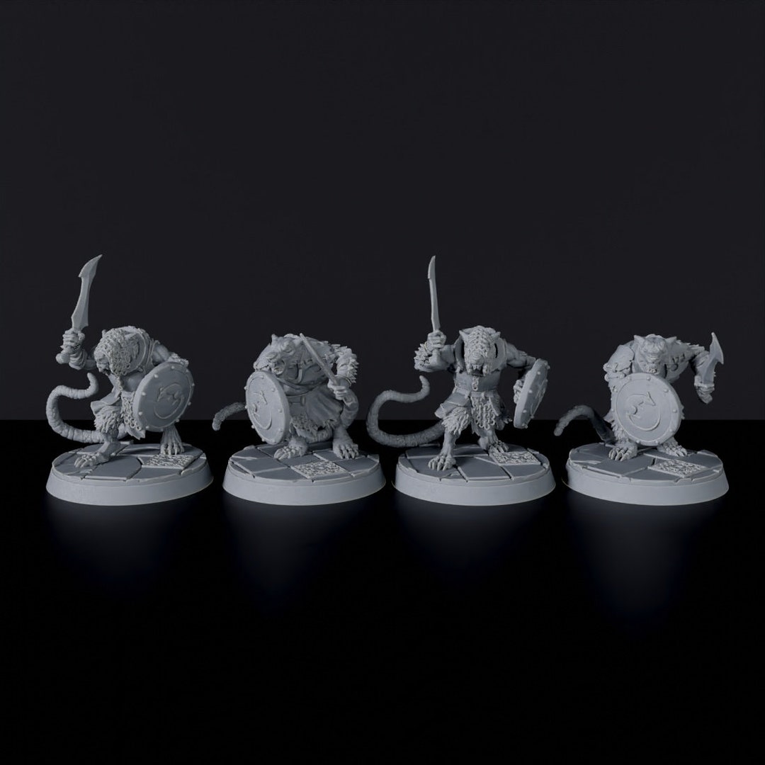 Mob Rats Bloodfields Wargaming Vermin Swarm - Etsy