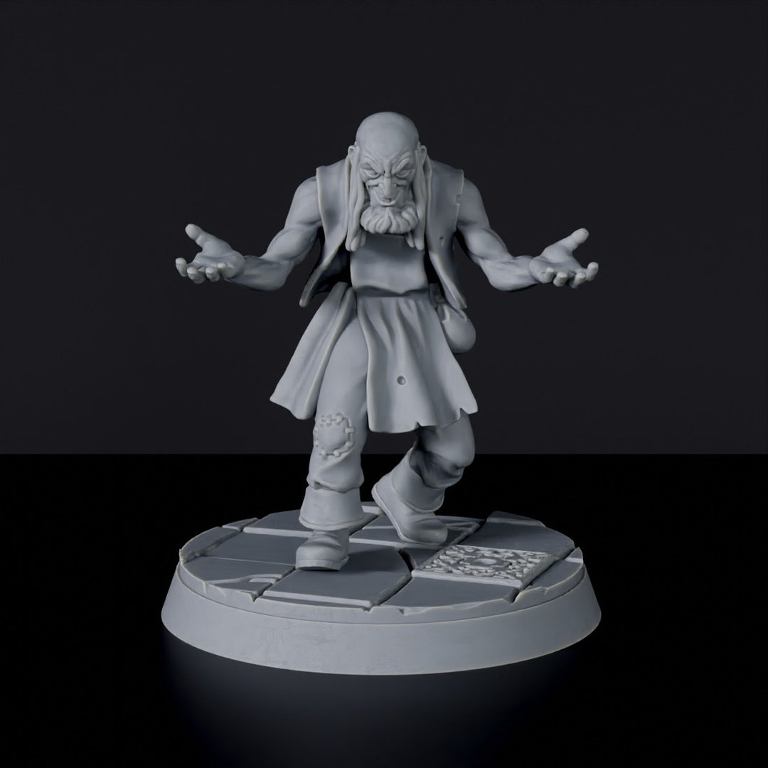 Bartender Tavern Inn NPC Dnd Inspired Fantasy Tabletop RPG Mini Great ...