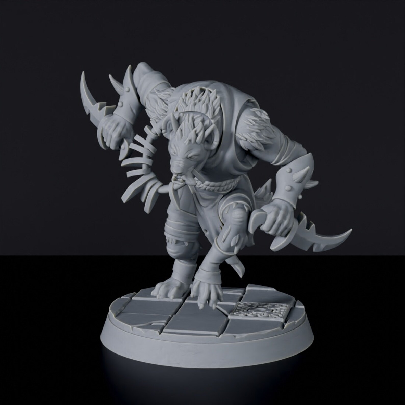 Sha Werehyena Bloodfields Wargaming Beastshape Tribe - Etsy