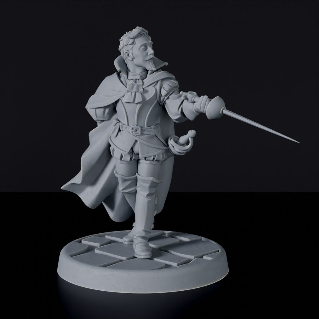 Human Male Rogue Dnd Inspired Fantasy Dnd Tabletop RPG Mini Great ...