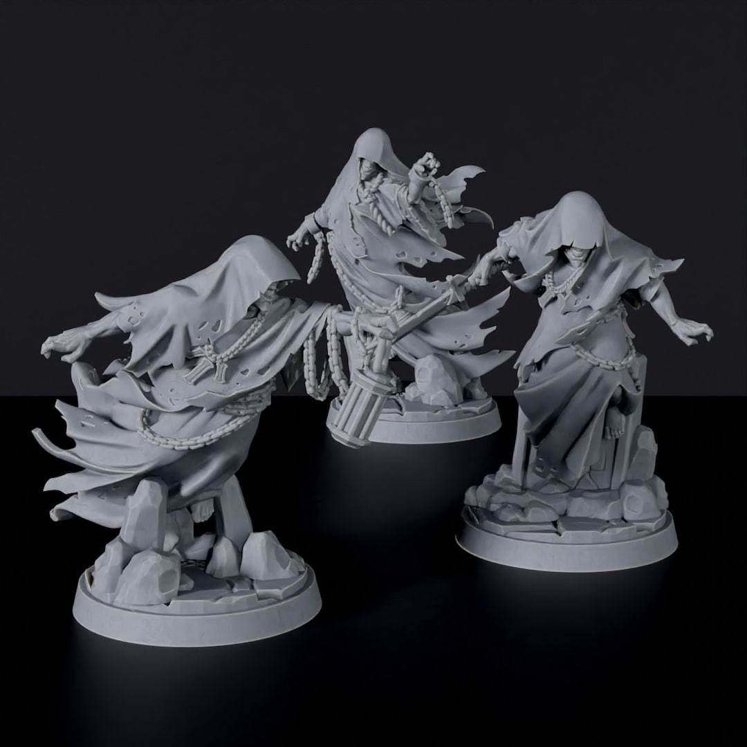 Ghost Unit Dnd Inspired Fantasy Dnd Tabletop RPG Great Miniature Gift ...