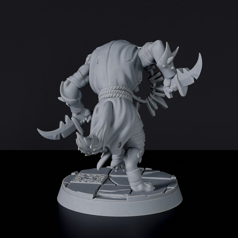 Sha Werehyena Bloodfields Wargaming Beastshape Tribe - Etsy