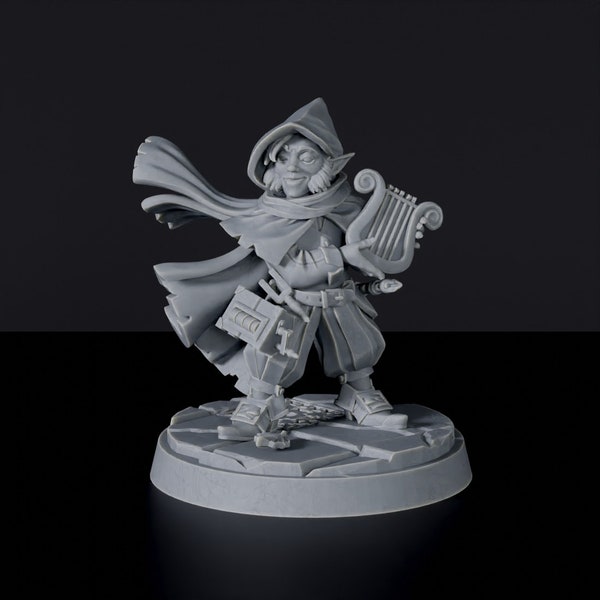 Miniature Bard Figure - Etsy