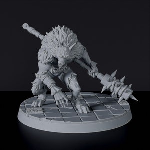 Lupo Werewolf Bloodfields Wargaming Beastshape Tribe - Etsy
