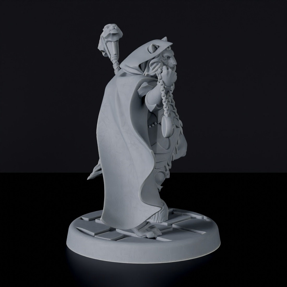Lionfolk Female Cleric Dnd Inspired Fantasy Dnd Tabletop RPG Mini Great ...