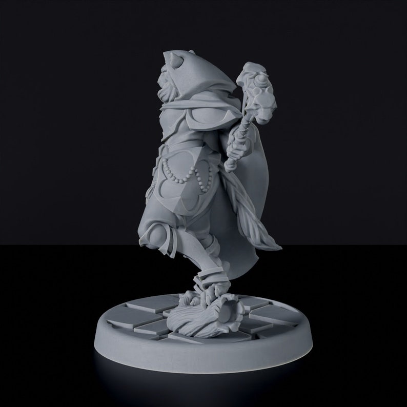 Lionfolk Female Cleric Dnd Inspired Fantasy Dnd Tabletop RPG Mini Great ...