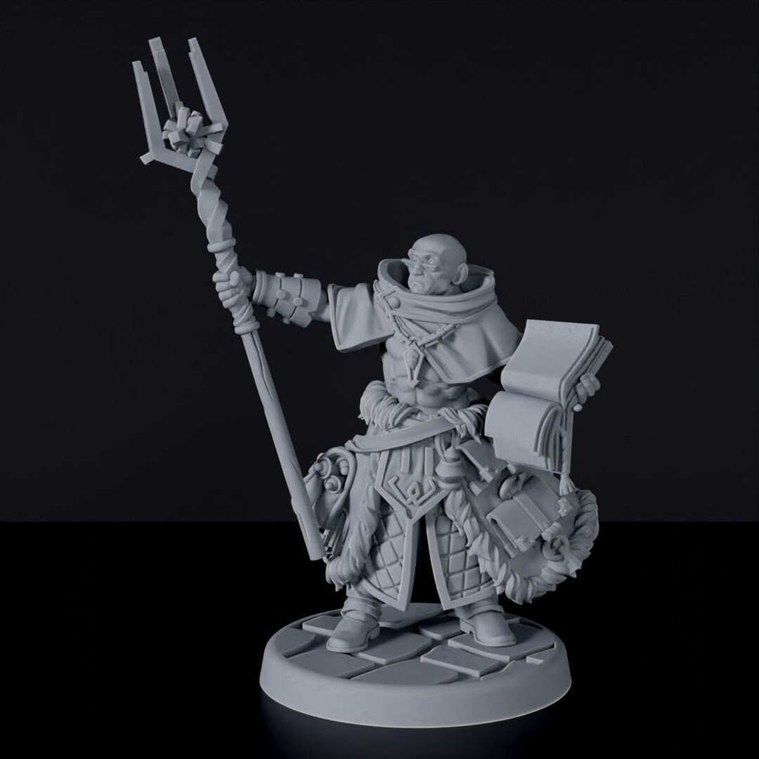 Human Male Wizard Dnd Inspired Fantasy Dnd Tabletop RPG Mini Great ...