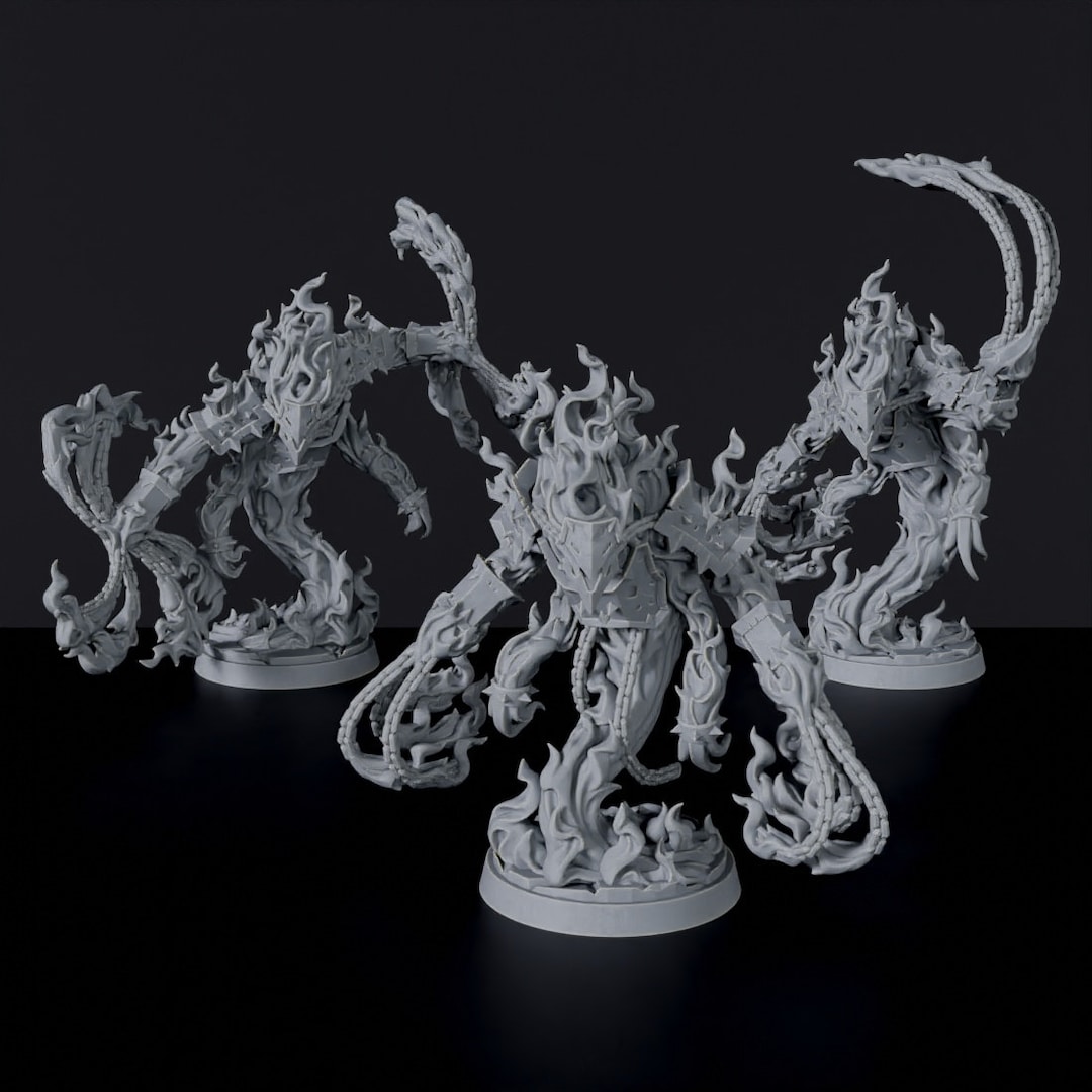 Chaos Elementals Unit Dnd Inspired Fantasy Dnd Tabletop RPG Great ...