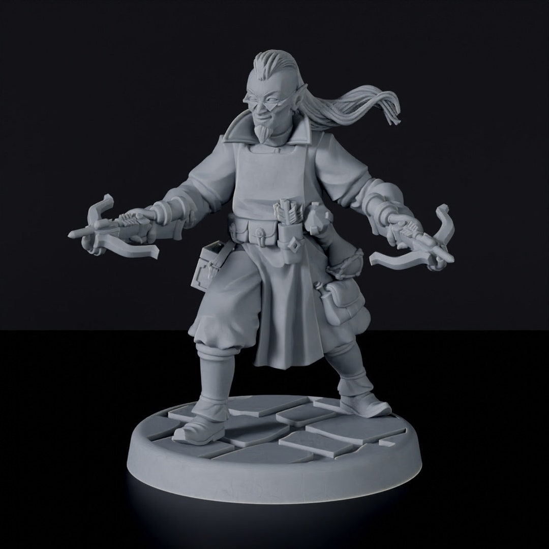 Human Male Alchemist Dnd Inspired Fantasy Dnd Tabletop RPG Mini Great ...
