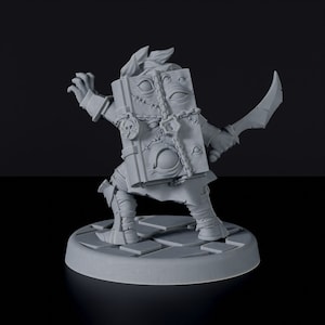 Halfling Female Warlock Dnd Inspired Fantasy Dnd Tabletop RPG Mini ...
