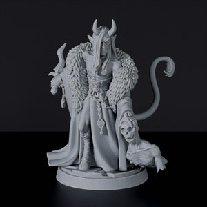 Tiefling Warlock Dnd Inspired Fantasy Dnd Tabletop RPG Mini Great Miniature Gift Idea for ...