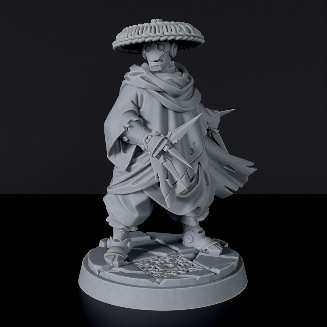 Constructed Monk Dnd Inspired Fantasy Dnd Tabletop RPG Mini Great ...