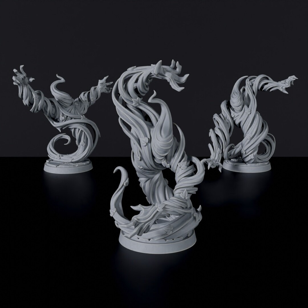 Air Elemental Unit Dnd Inspired Fantasy Monster Dnd Tabletop RPG Mini ...