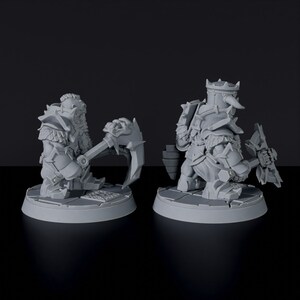 Corrupted Dwarf Warriors Bloodfields Wargaming Corrupted Dwarfs - Etsy