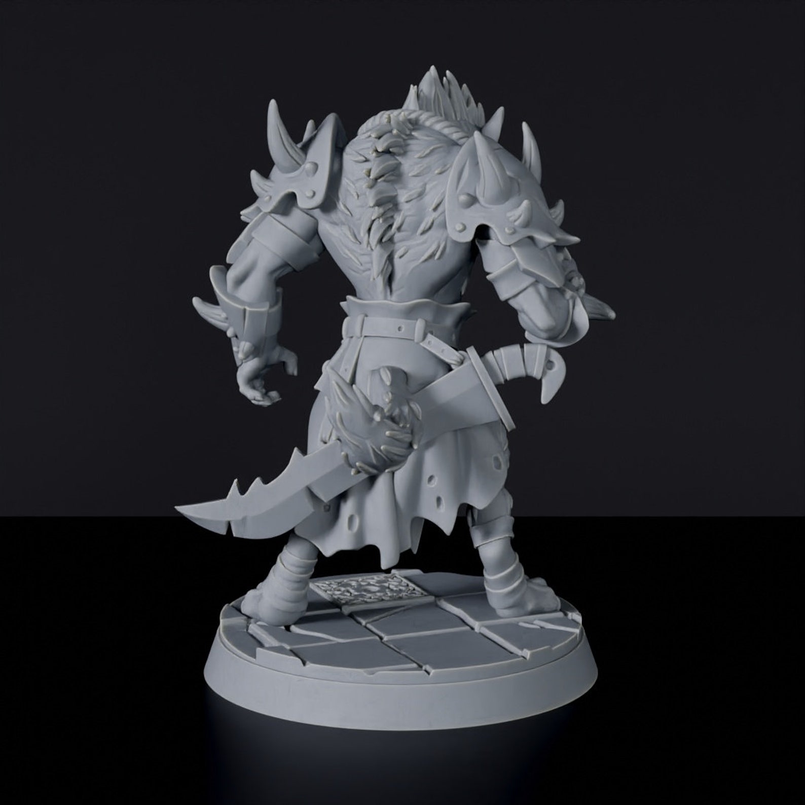 Uryu Werehyena Bloodfields Wargaming Beastshape Tribe - Etsy
