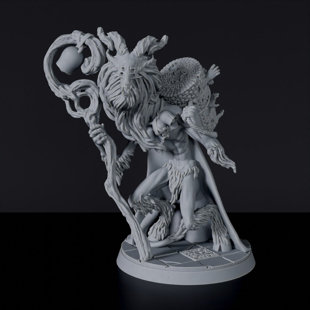 Goat Monster NPC Dnd Inspired Fantasy Dnd Tabletop RPG Mini Great ...