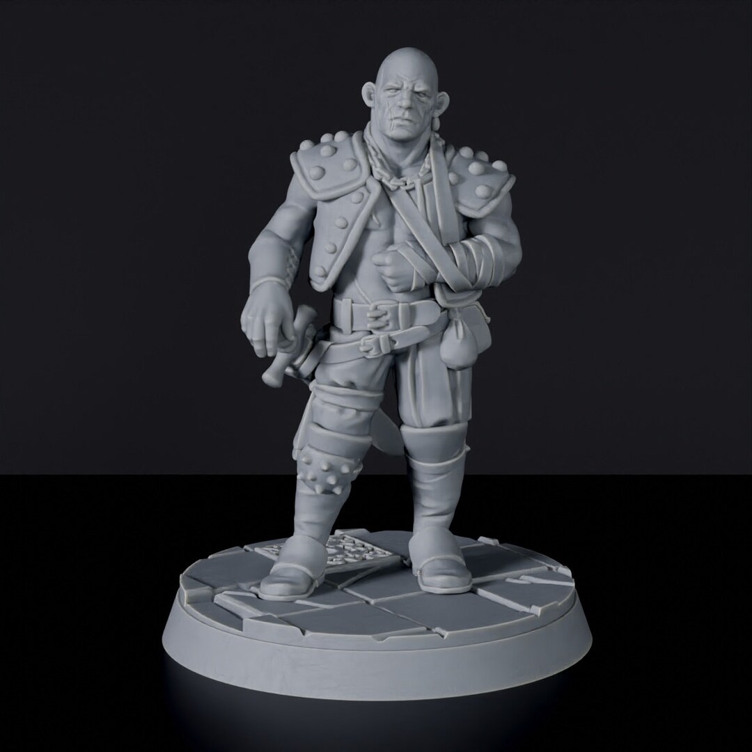 Bodyguard Male NPC Dnd Inspired Fantasy Dnd Tabletop RPG Mini Great ...