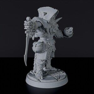 Bugbear Warlock Dnd Inspired Fantasy Dnd Tabletop RPG Mini Great ...