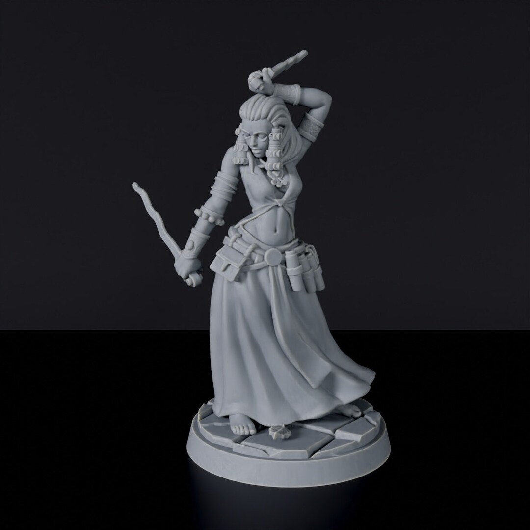Human Rogue Bard Dnd Inspired Fantasy Dnd Tabletop RPG Mini Great ...