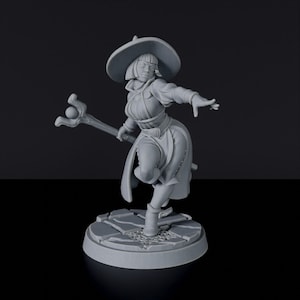 Human Wizard Female Dnd Inspired Fantasy Dnd Tabletop RPG Mini Great ...