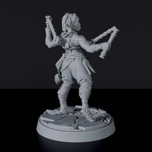 Human Monk Female Dnd Inspired Fantasy Dnd Tabletop RPG Mini Great ...