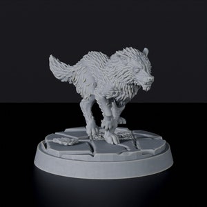 Pack of Wolfs Monster Dnd Inspired Fantasy Tabletop RPG Mini Great ...