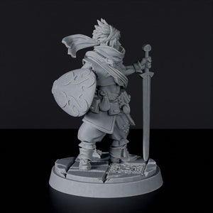 Human Adventurer Dnd Inspired Fantasy Dnd Tabletop RPG Mini Great ...