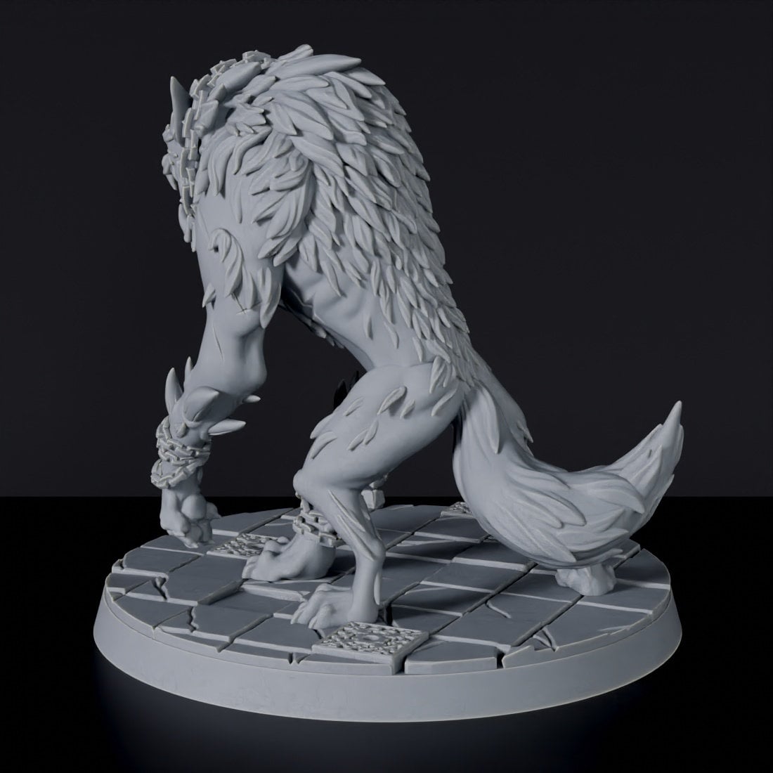Mo Ris Werewolf Bloodfields Wargaming Beastshape Tribe - Etsy