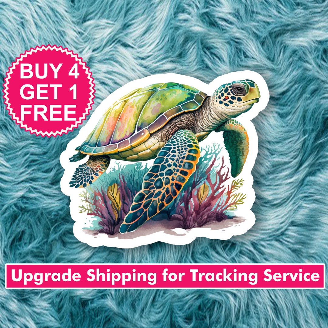 Ocean Sea Turtle Car Stickers Animal Phone Case Stickers Cool - Etsy