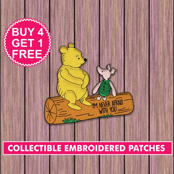 Pooh Bear Iron on Patches - Etsy