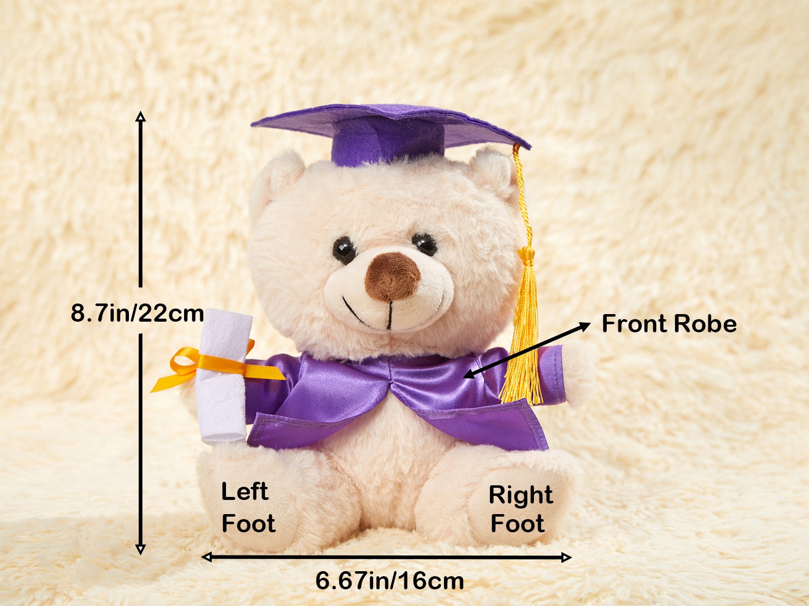 Personalized Graduation Teddy Bear 2023 Graduation Keepsake - Etsy