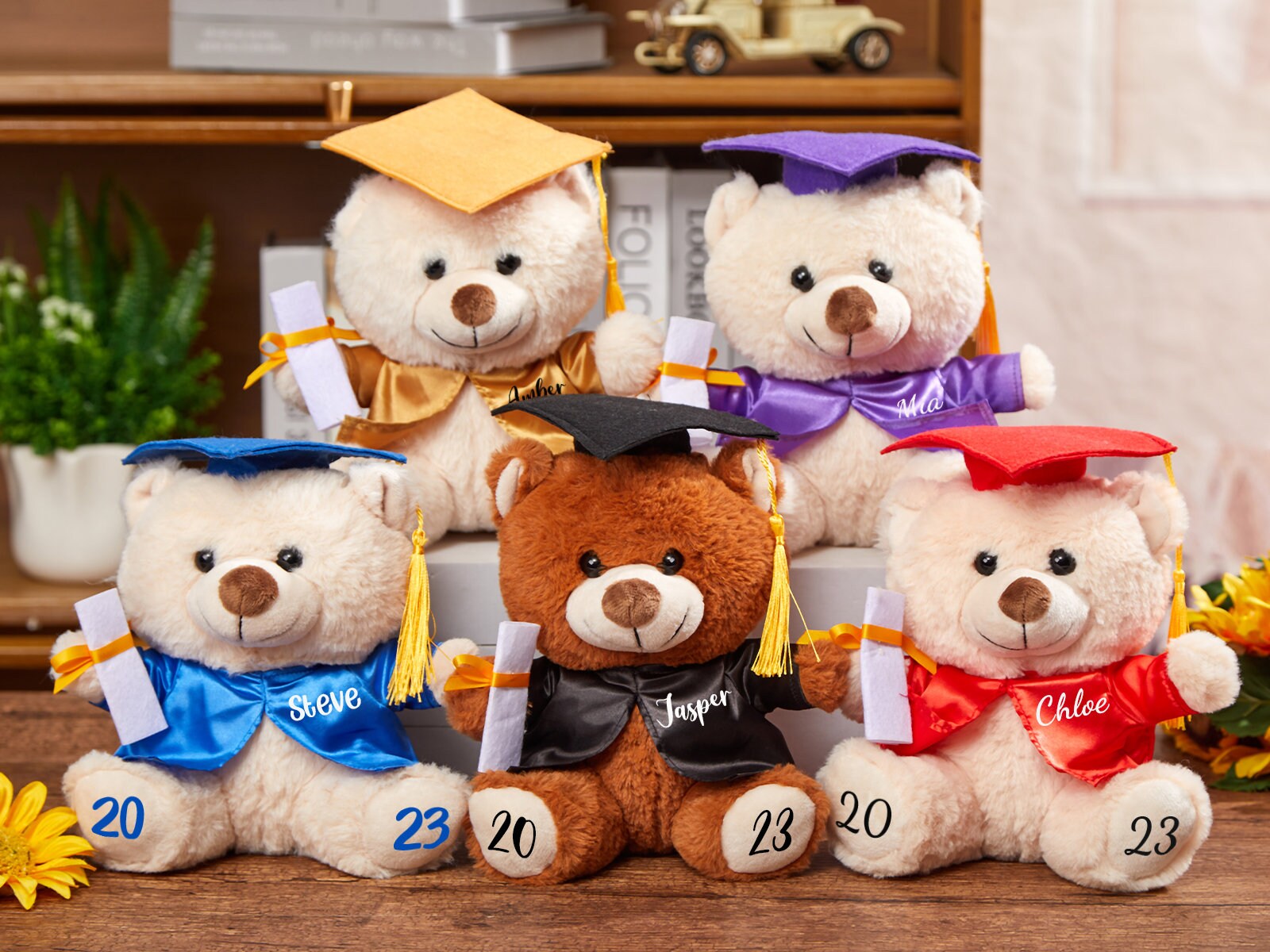 Personalized Graduation Teddy Bear 2023 Graduation Keepsake - Etsy