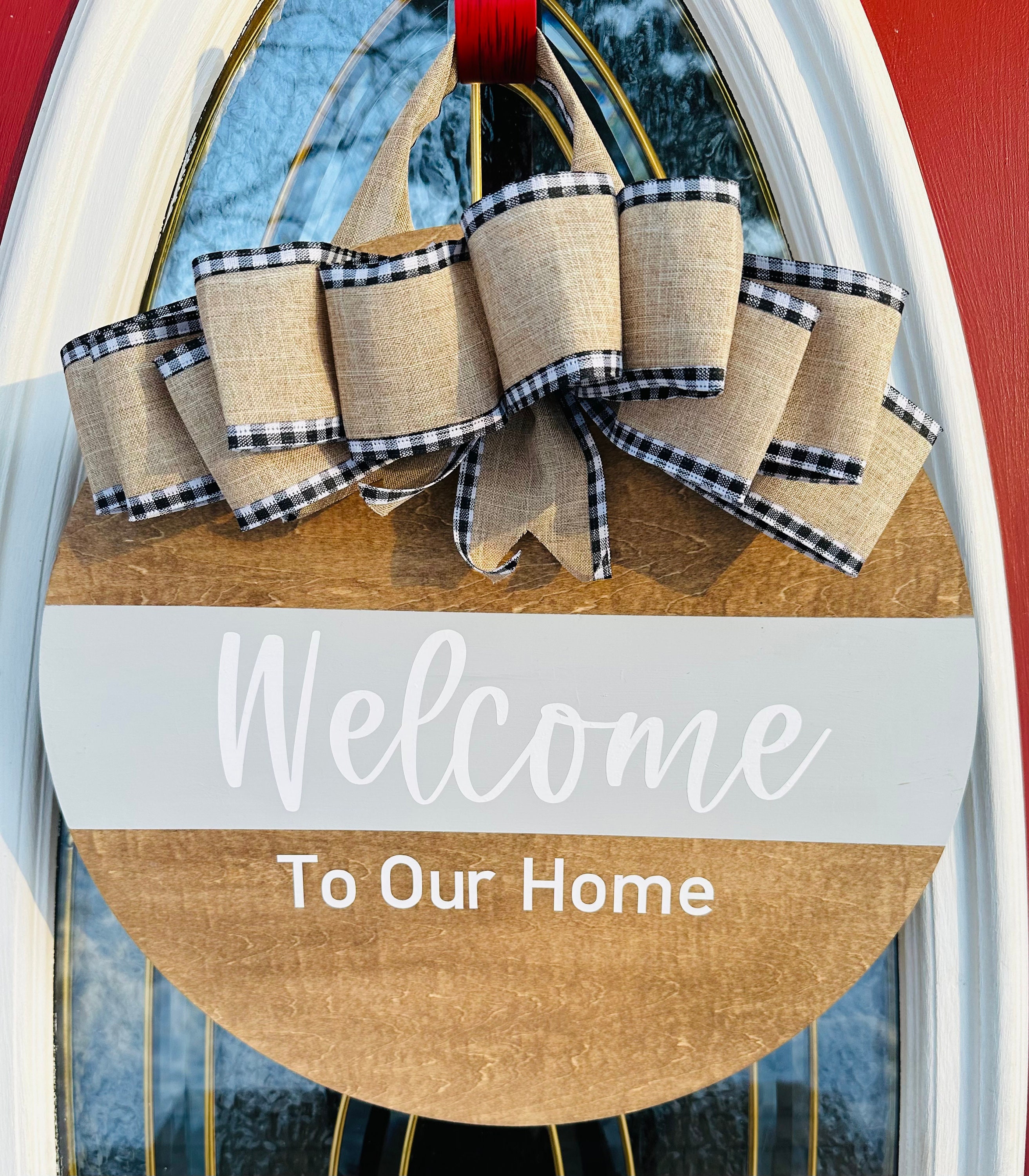 Welcome Door Sign, Welcome Wall Decor, Home Decor, Door Decor, Welcome ...