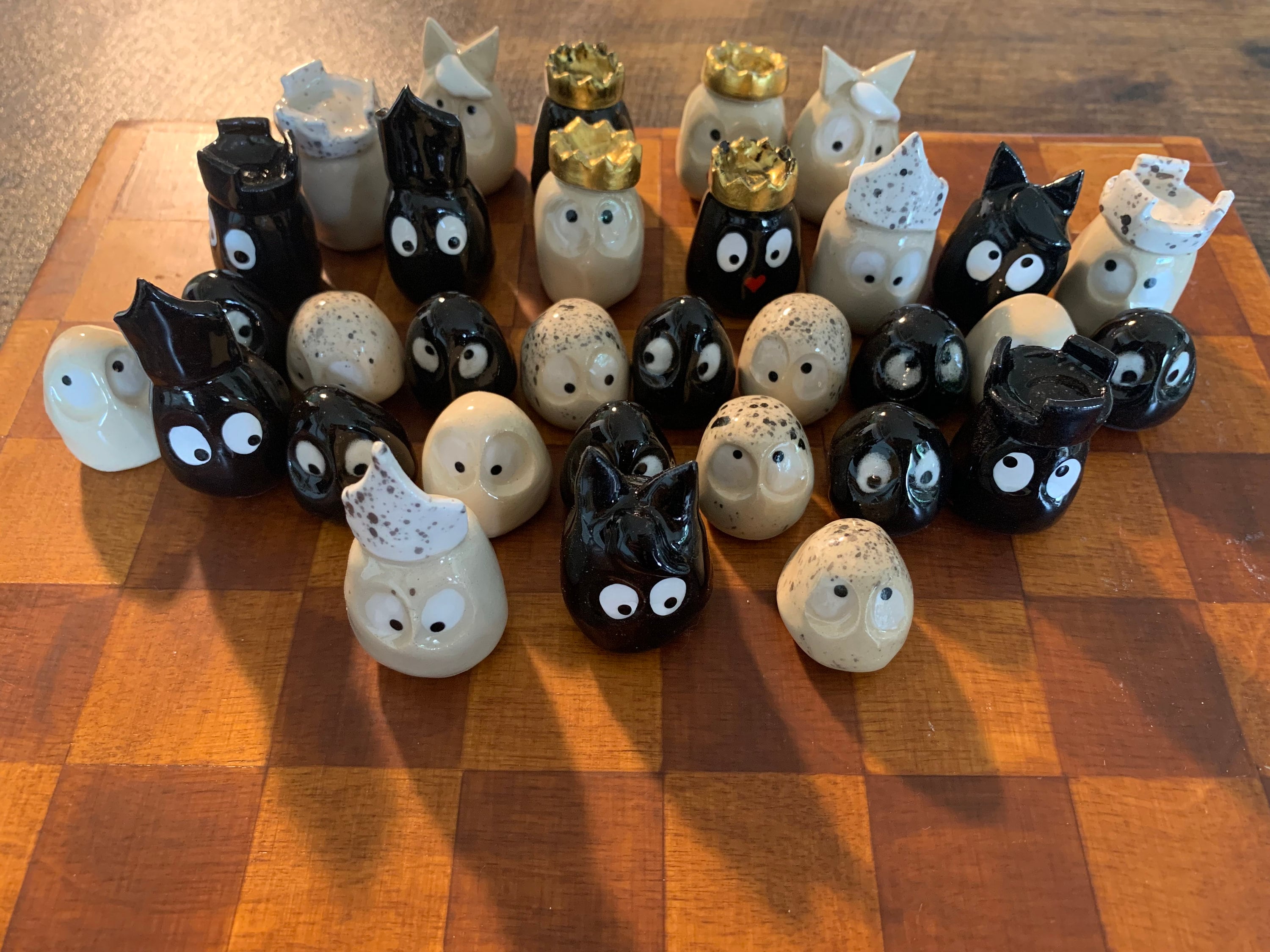 Handmade Ceramic Chess Set 02 / Game / Original Gift - Etsy