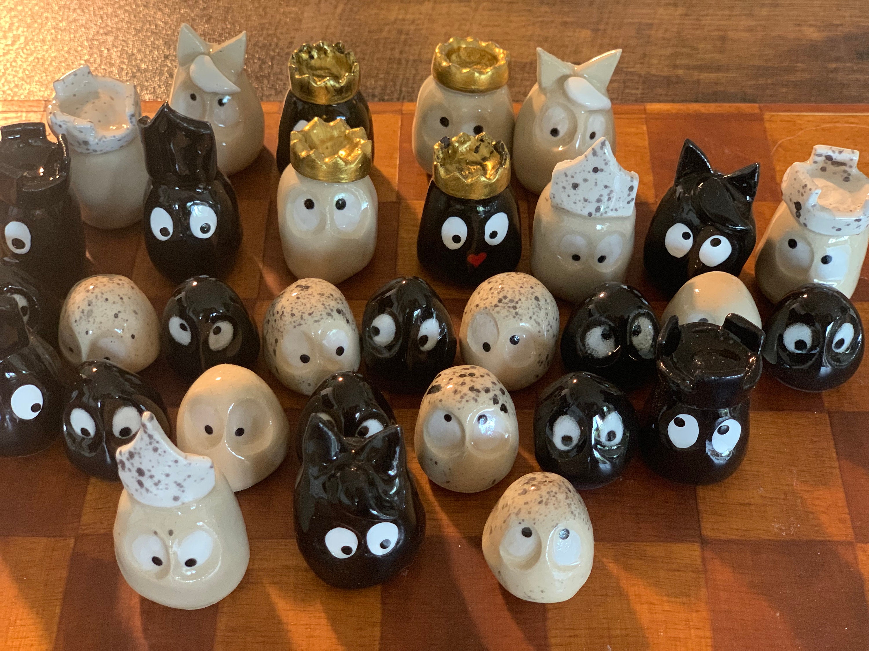 Handmade Ceramic Chess Set 02 / Game / Original Gift - Etsy