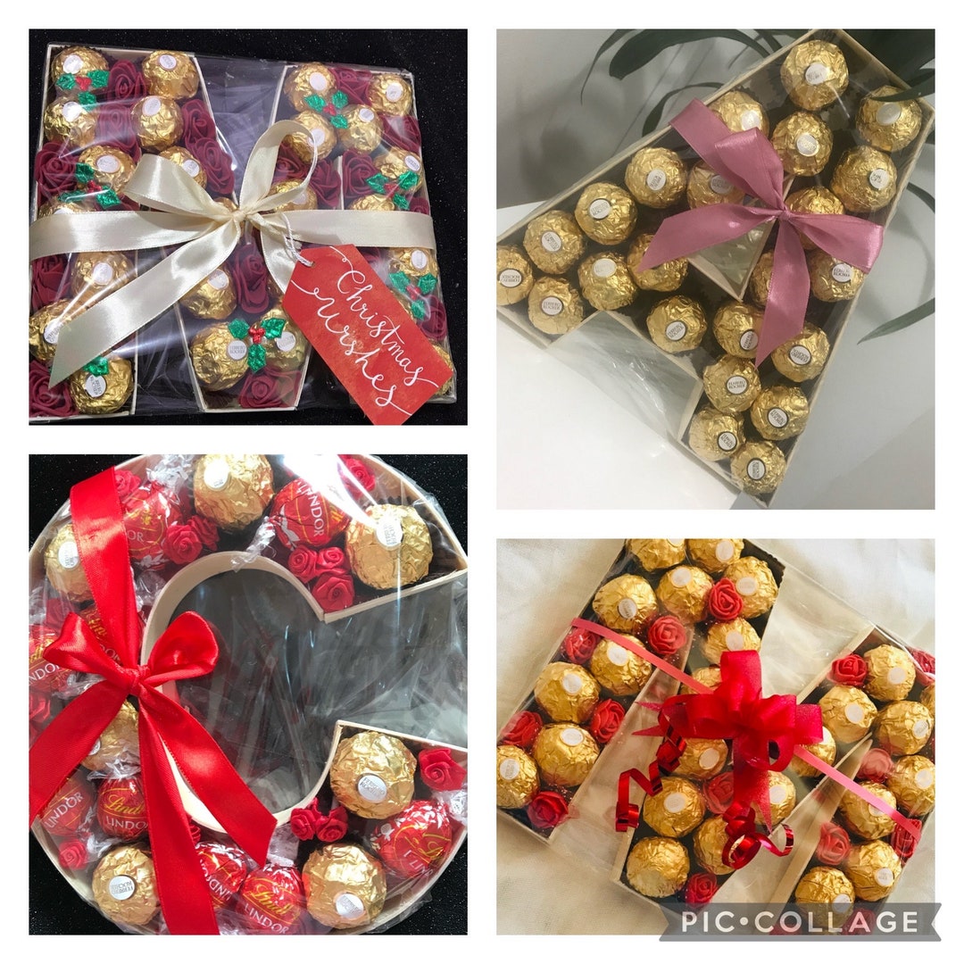 Ferrero Rouchers Filled Letters Fillable Letters Personalised Gift Any ...