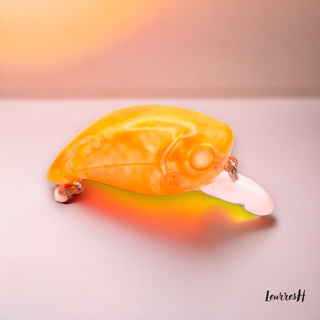 A Must-have for Trout Lovers: Handmade Fishing Lure 'la Mandarine' - Etsy