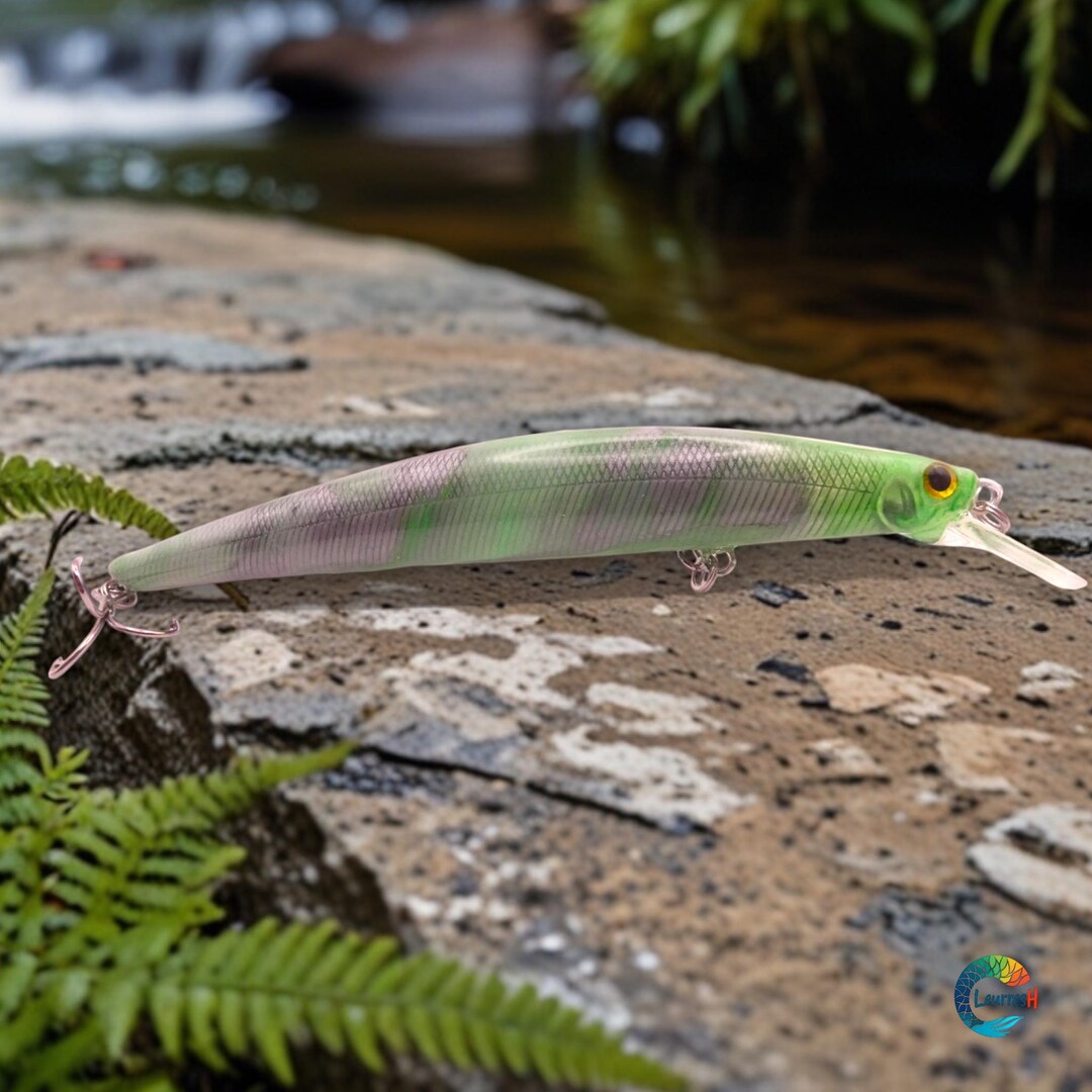 Jerkbait "lizard" - Ultra-realistic Handmade Lure for Trophy Pike! - Etsy