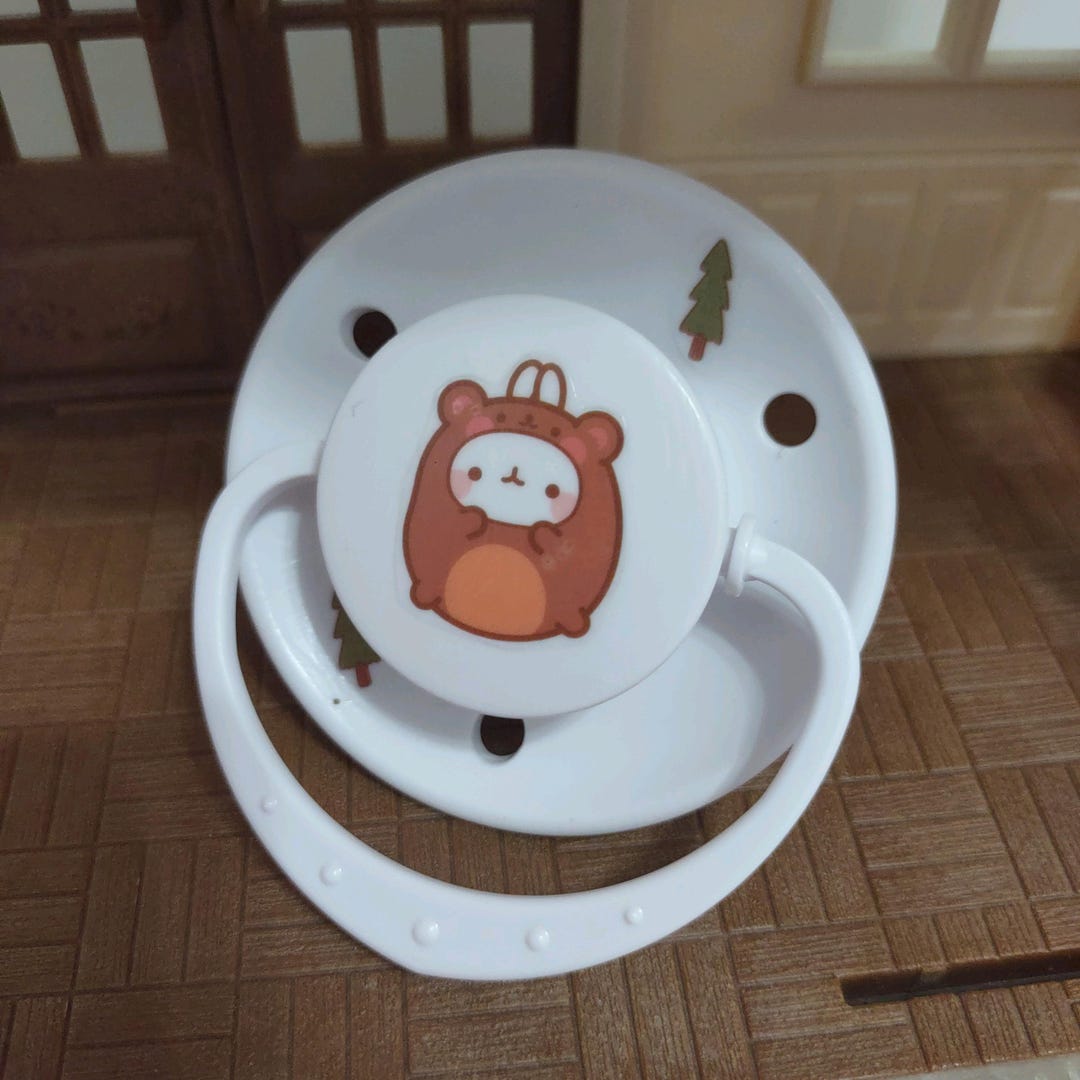 Littlespace Bunny Bear Adult Paci - Etsy