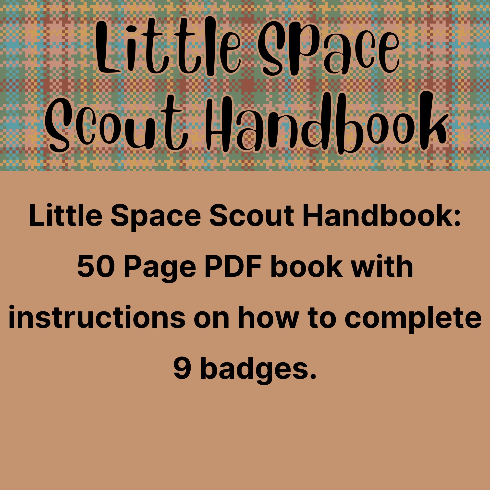 Little Space Scouts Handbook digital Download - Etsy
