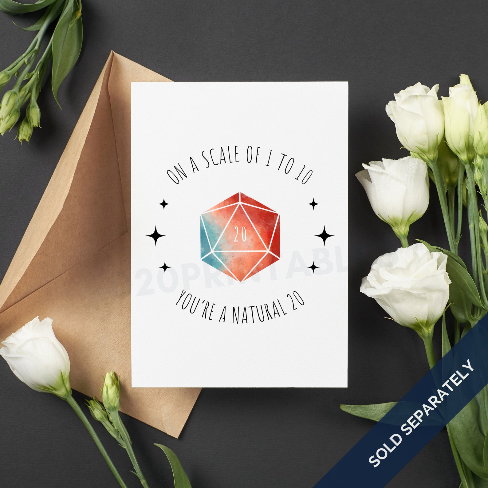 Printable Dungeons and Dragons Birthday Card, Congrats You Leveled up ...
